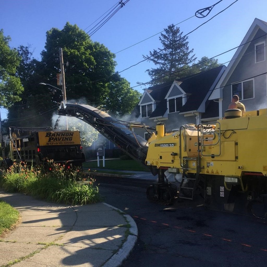 Asphalt Milling - Cold Planing - Bannon Paving